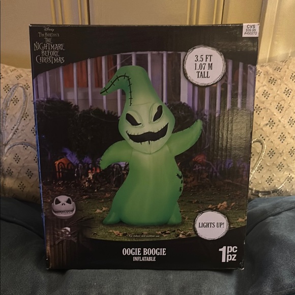 Disney | Holiday | Disney Green Oogie Boogie Inflatable The Nightmare ...